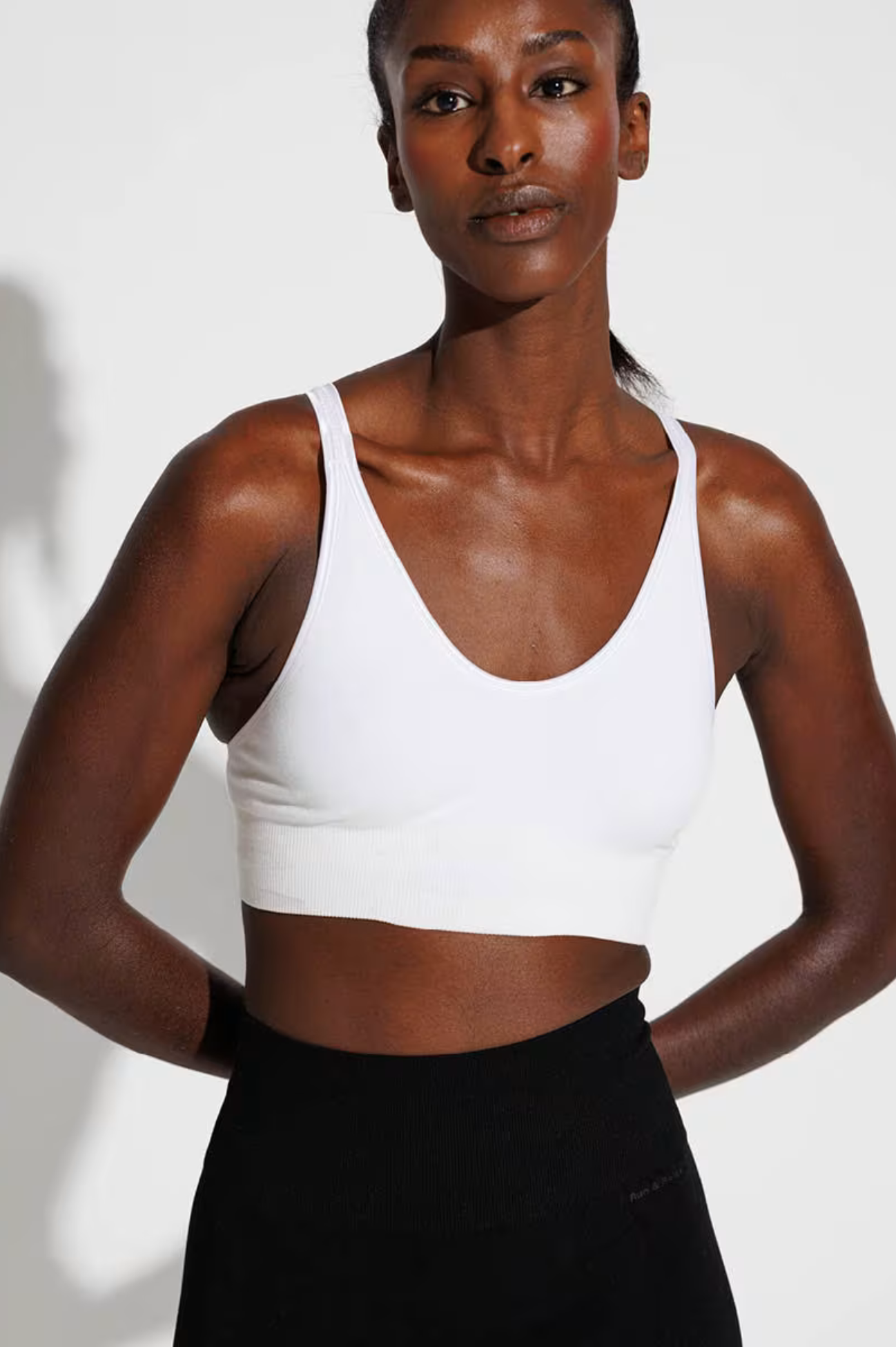 Run & Relax Leyla Bamboo Bra - Pure White – Jivamukti EU Shop